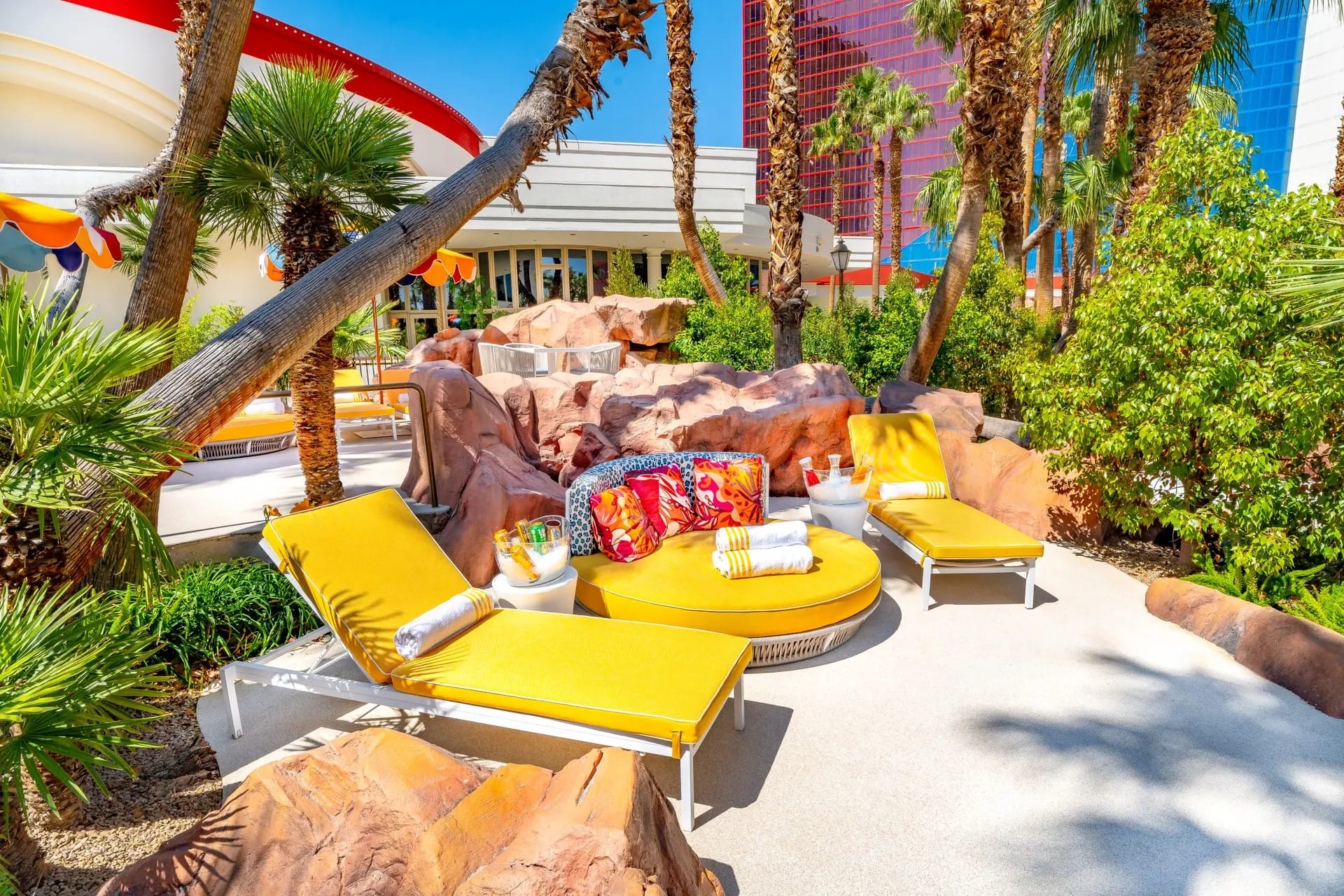 Akula Sun Lounger with Yellow Cushion - Akula Living